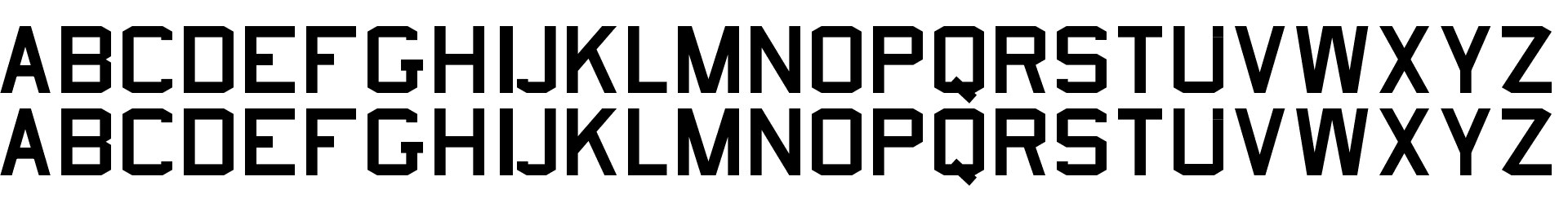 Free Stencil fonts Page 12 - Urban Fonts