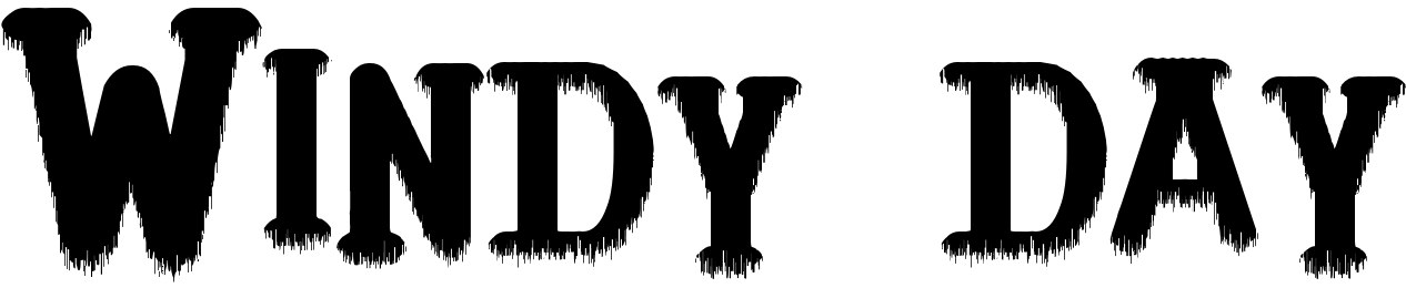 All search results for "windy" - Urban Fonts