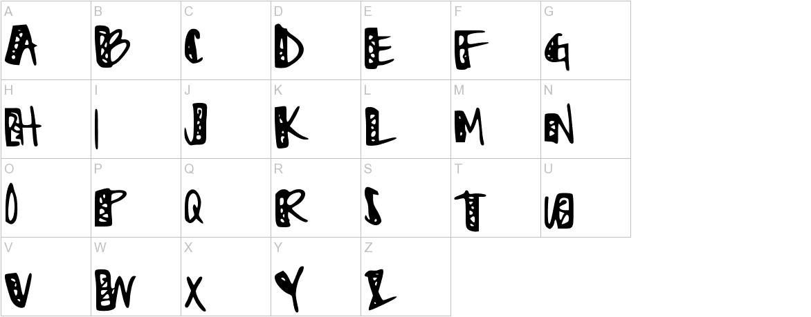 ZigZaggedZig Font | UrbanFonts.com