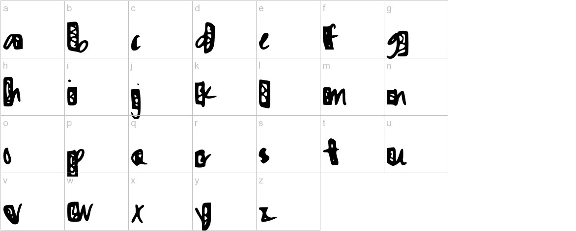 ZigZaggedZig Font | UrbanFonts.com