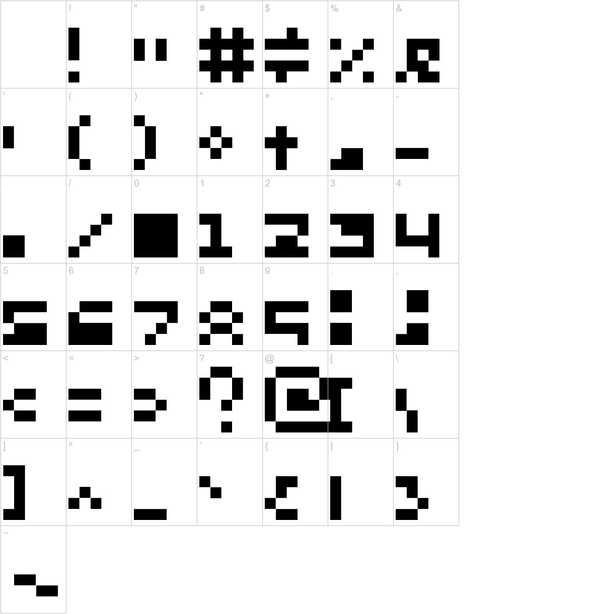 ABO MANDO characters