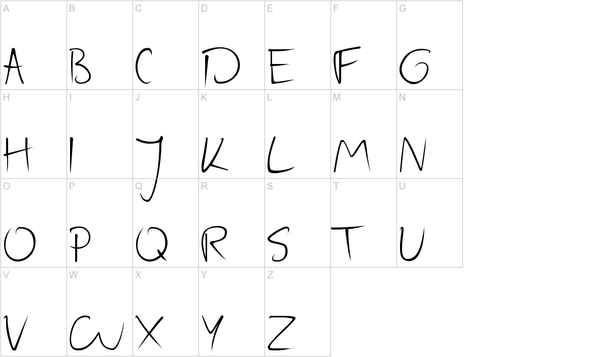 AFE Jen Font | UrbanFonts.com