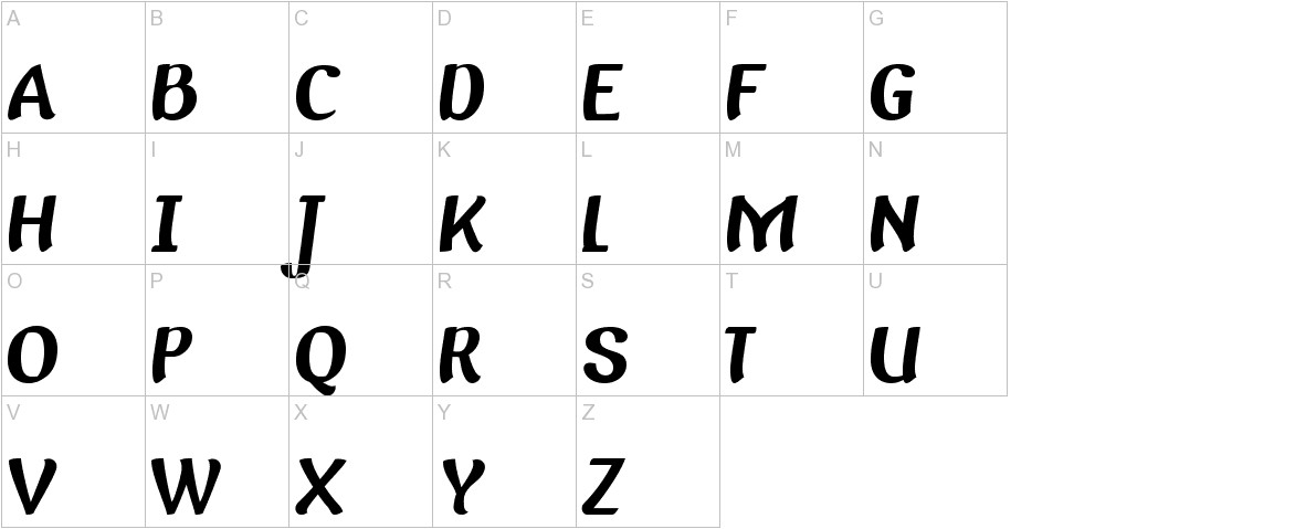 Baldo Italic Font | UrbanFonts.com