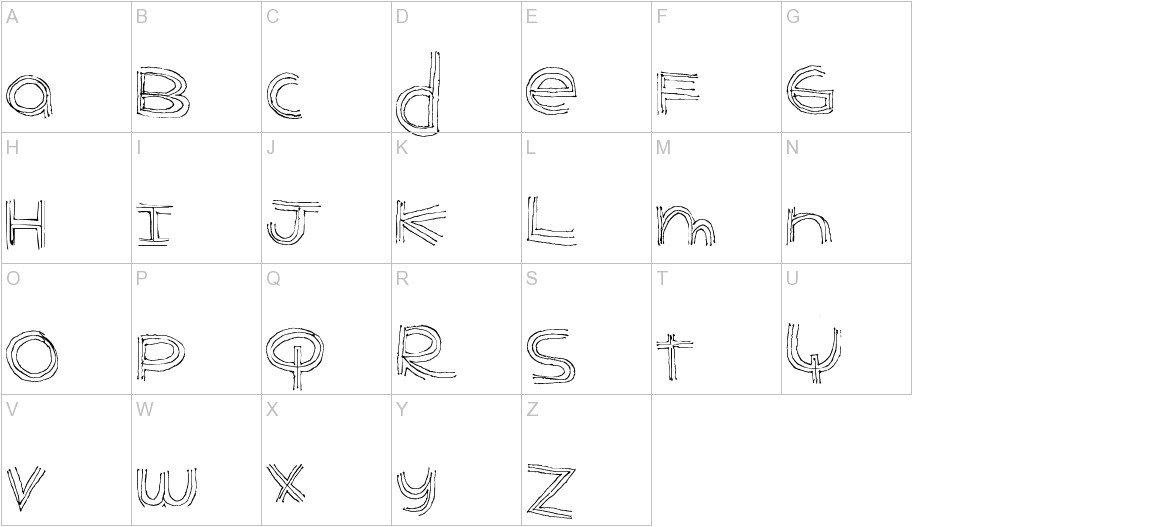 BenderLines Font | UrbanFonts.com