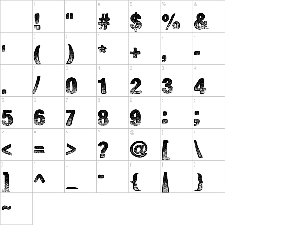 BigPrint Font | UrbanFonts.com