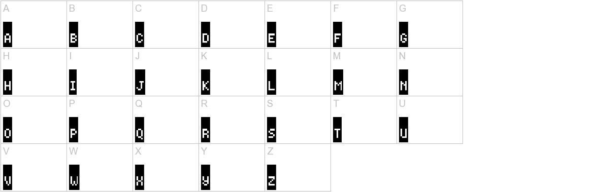 Black Label Pixel Font | UrbanFonts.com