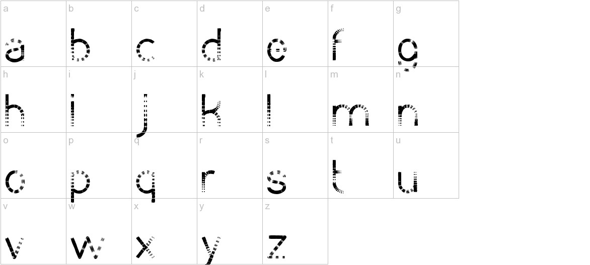 CHASING TAIL Font | UrbanFonts.com