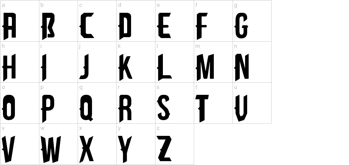 Cliff Edge Font | UrbanFonts.com