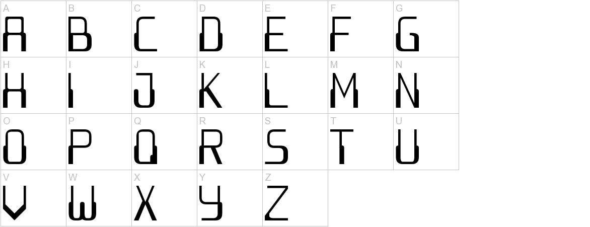 Computer 7 Font | UrbanFonts.com