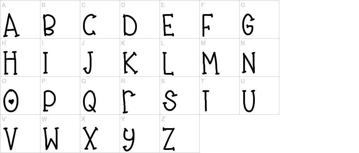 Cuddles Font | UrbanFonts.com