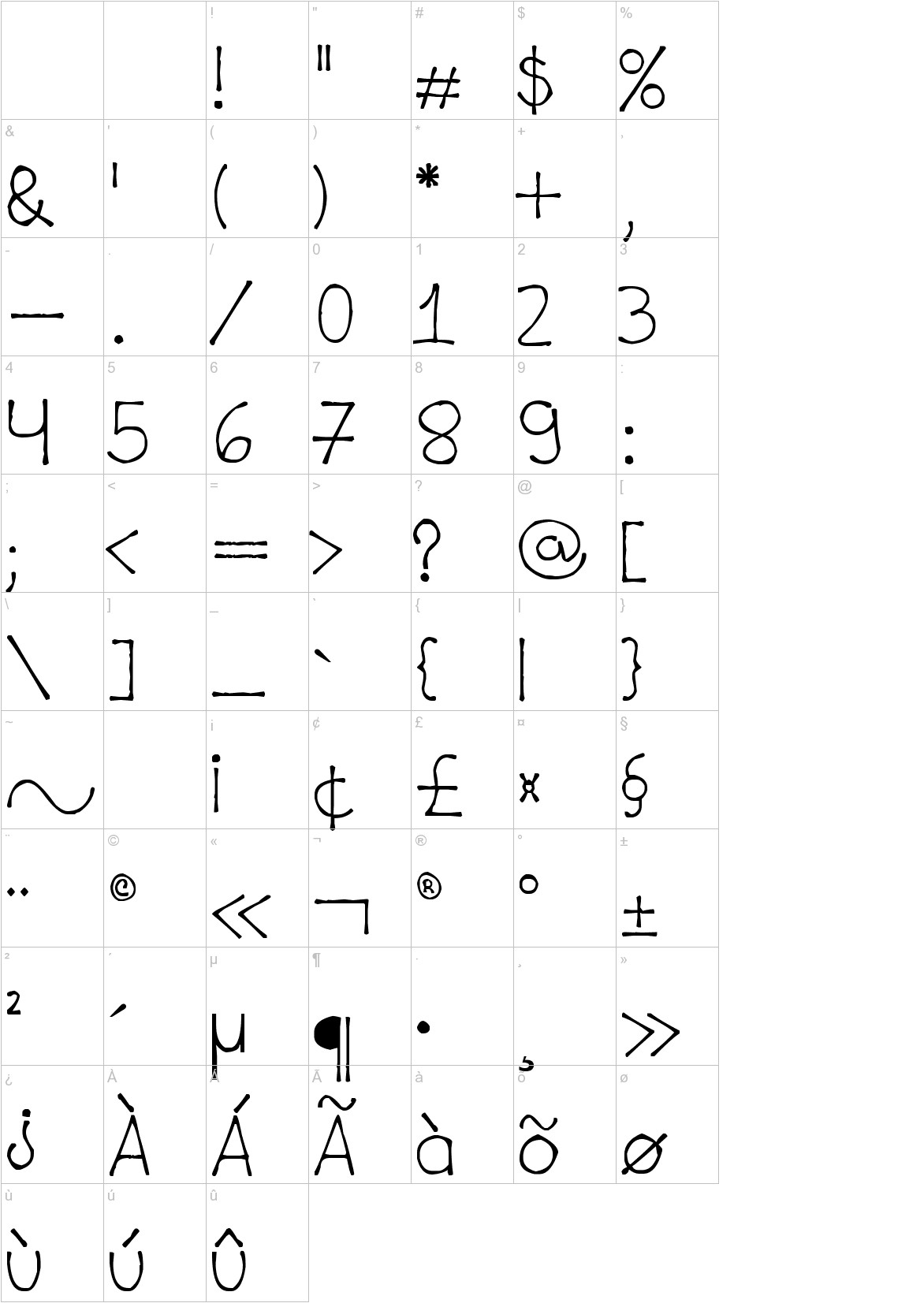 Davi Costa Font | UrbanFonts.com