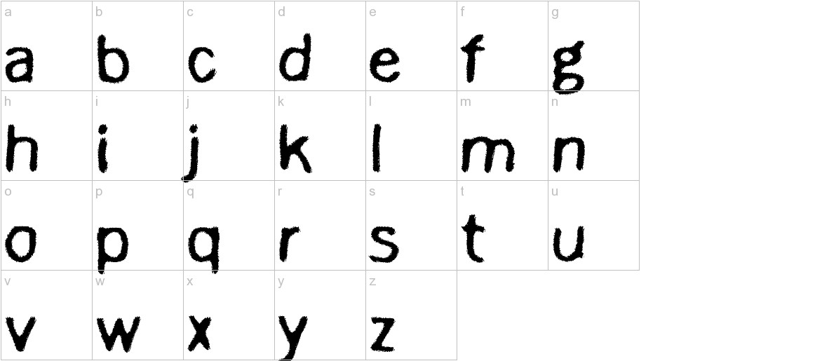 Digi Ziggy Font | UrbanFonts.com