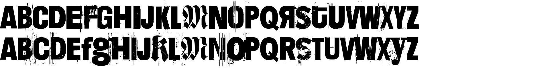 Free Distorted fonts Page 19 - Urban Fonts