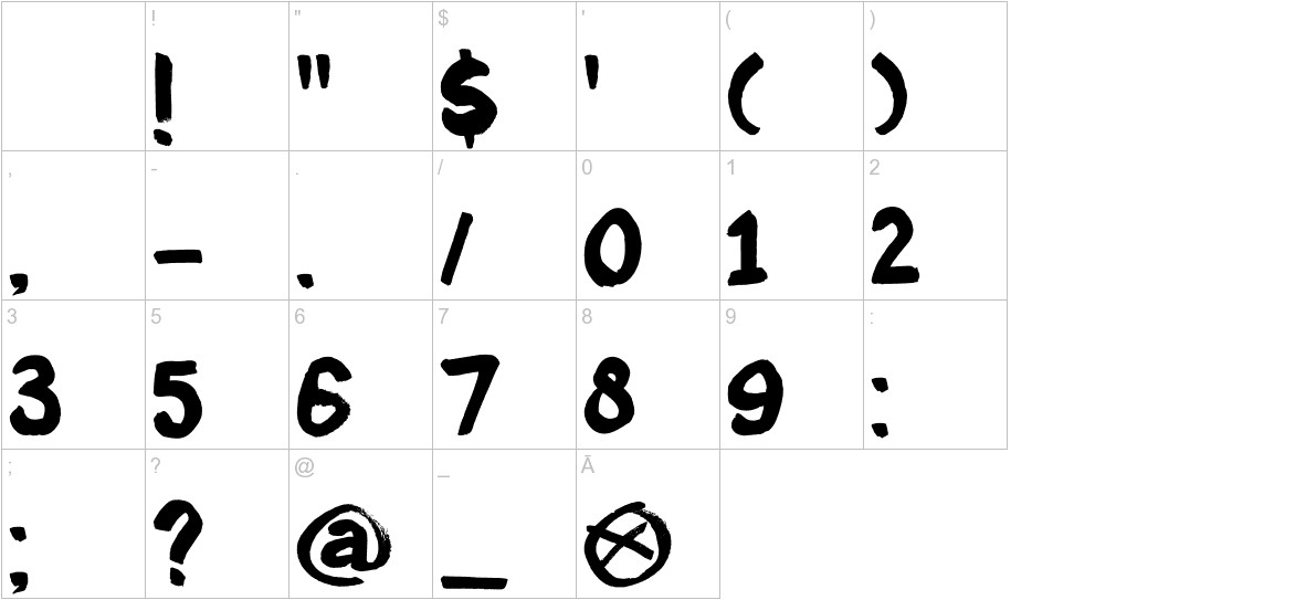 DK Knockdown Font | UrbanFonts.com