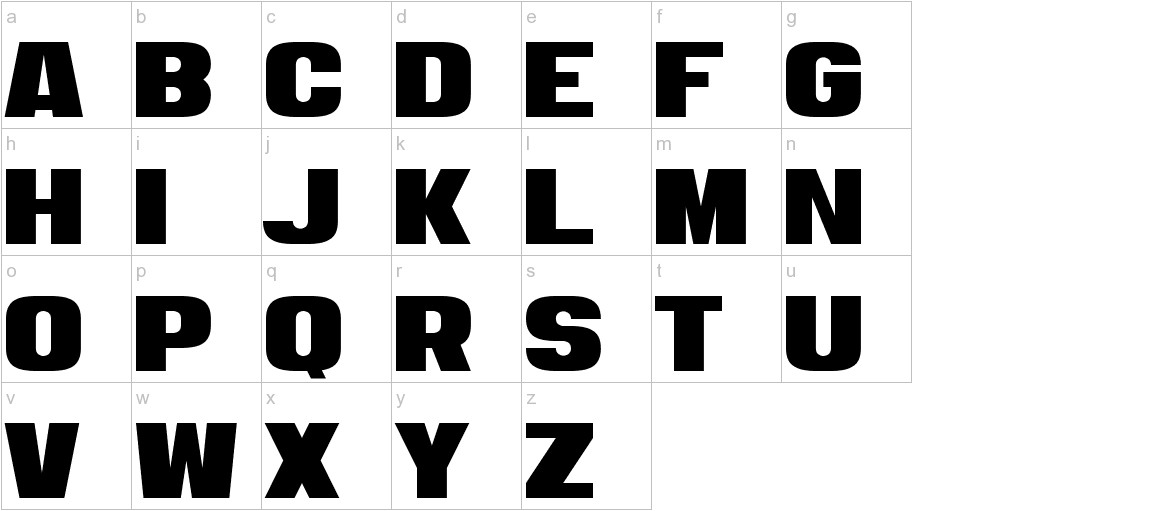 Dozer One Font | UrbanFonts.com