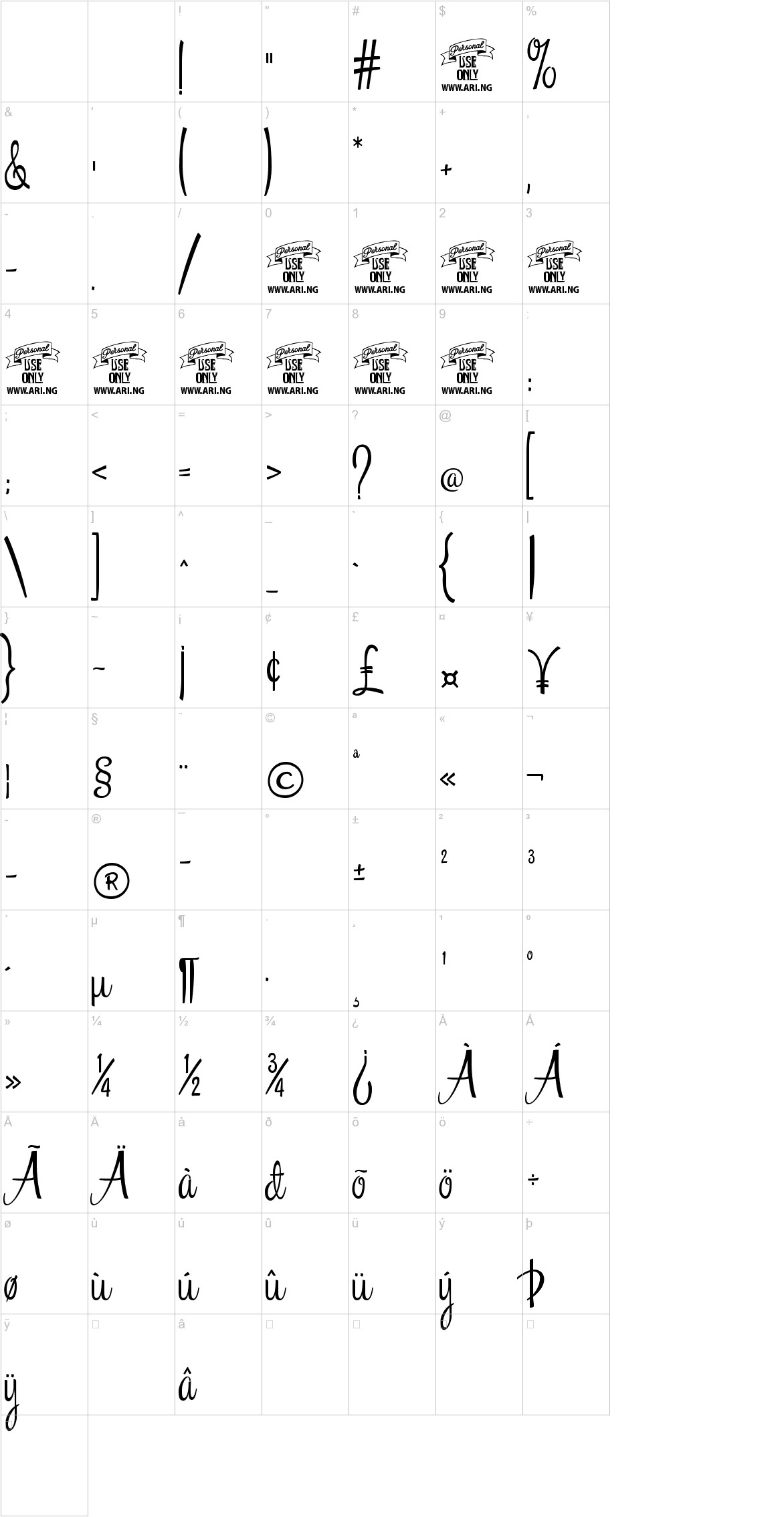 Esplanade Script Font | UrbanFonts.com