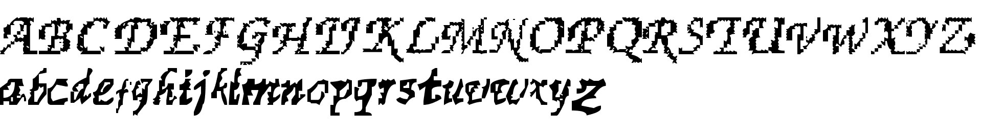 Free Distorted fonts Page 2 - Urban Fonts