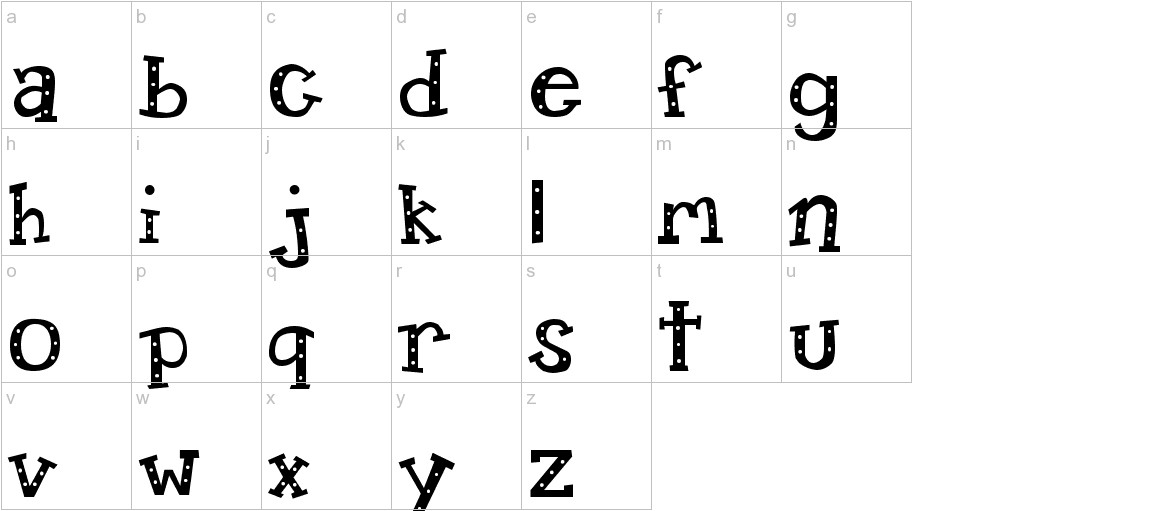 Candy Randy Font | UrbanFonts.com