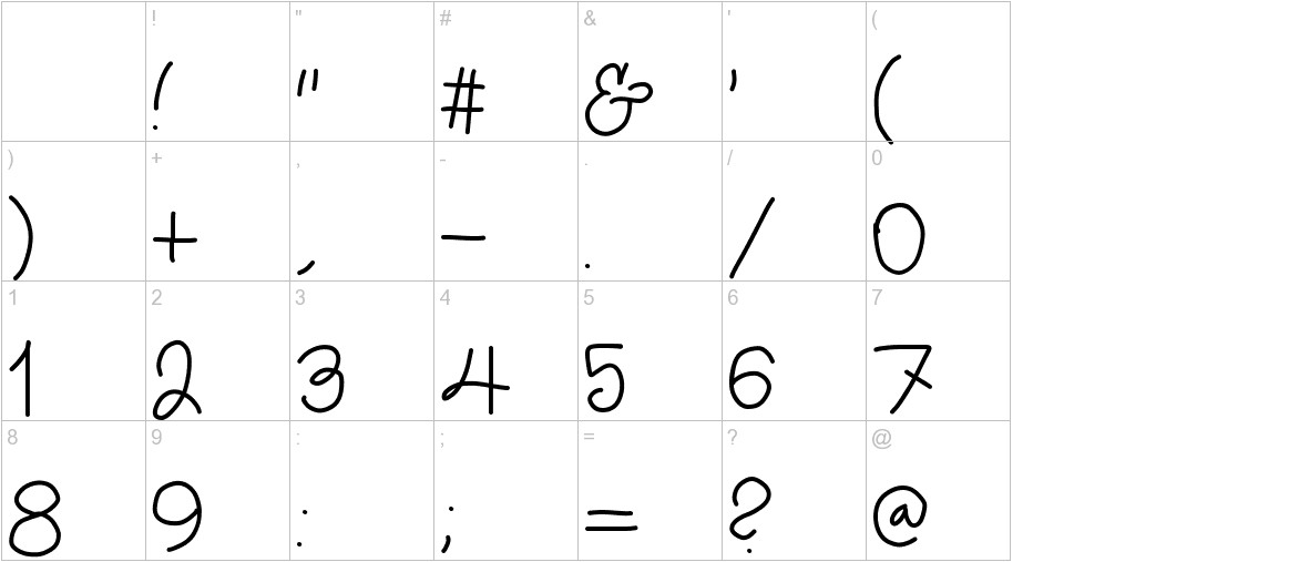 Garfield Font | UrbanFonts.com