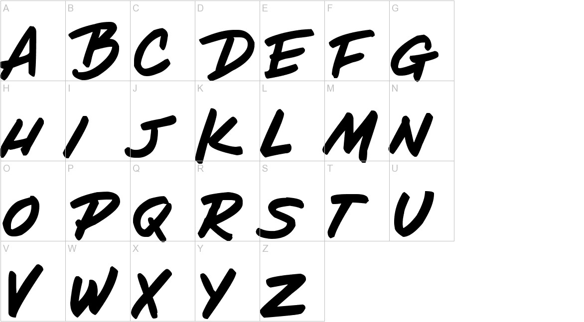 Hand of Henry Font | UrbanFonts.com