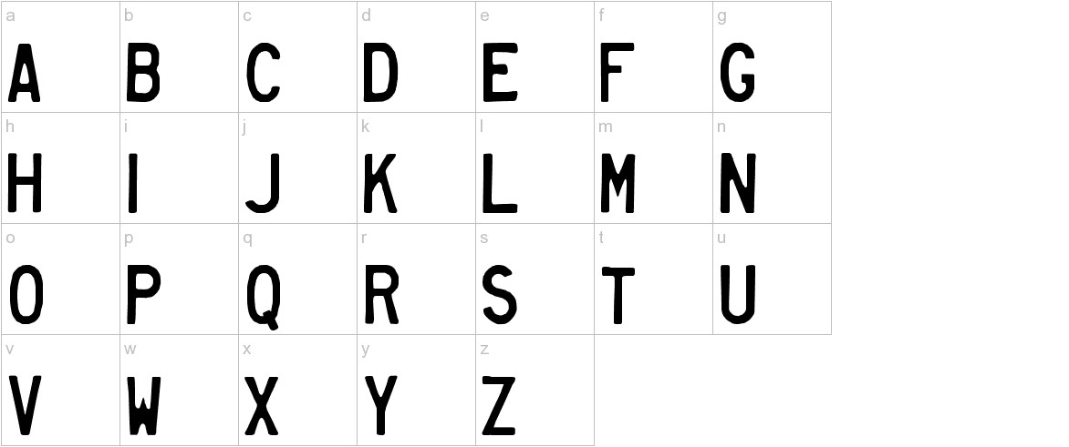 Heavy Equipment Font | UrbanFonts.com