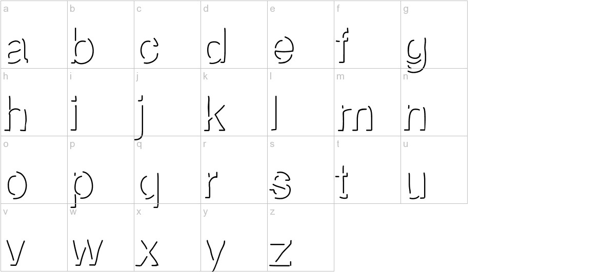 Highlight Font | UrbanFonts.com