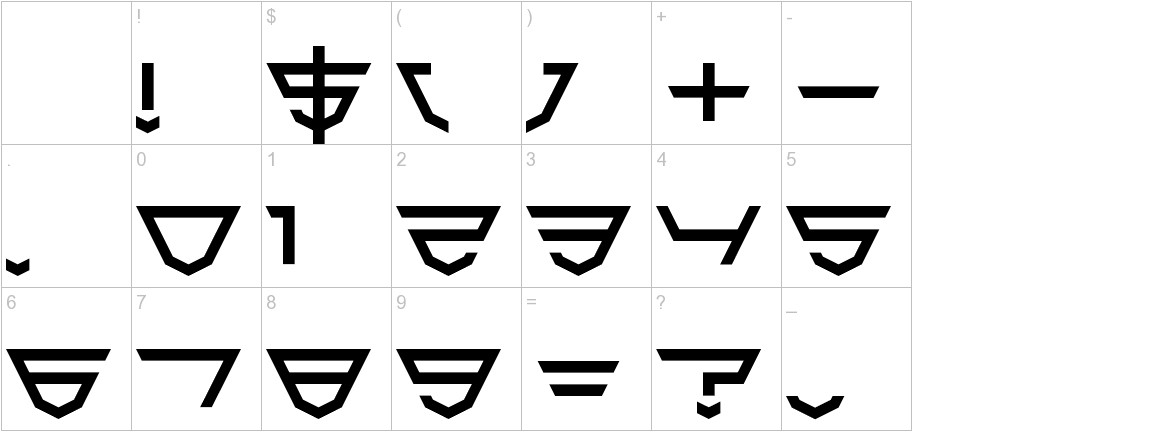 HTML5 Shield Font | UrbanFonts.com