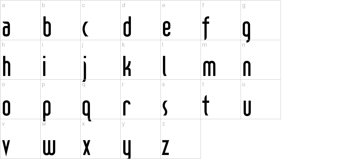 DecoTech Font | UrbanFonts.com
