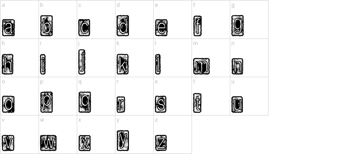 InsideBox Font | UrbanFonts.com