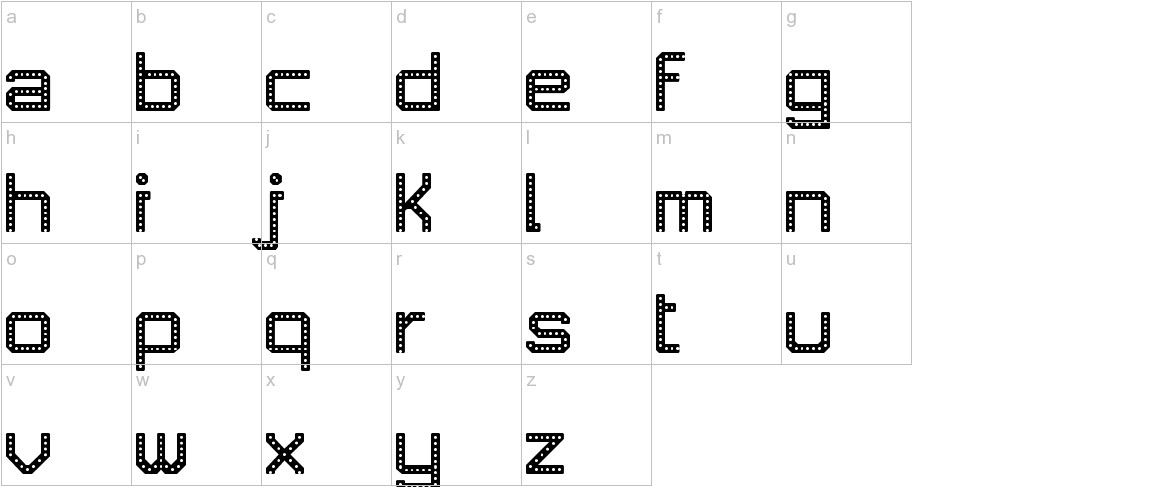 JD RevLED Font | UrbanFonts.com