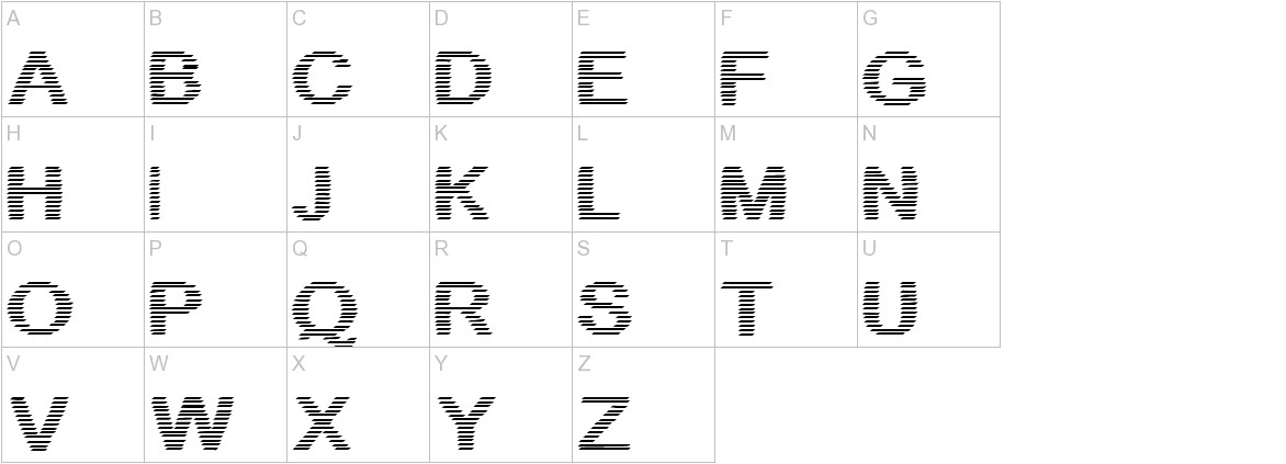 JD Stripex Font | UrbanFonts.com