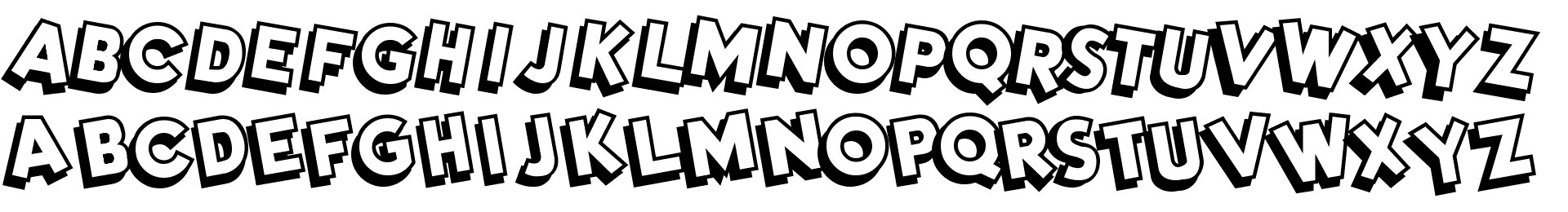 Free 3d fonts Page 4 - Urban Fonts