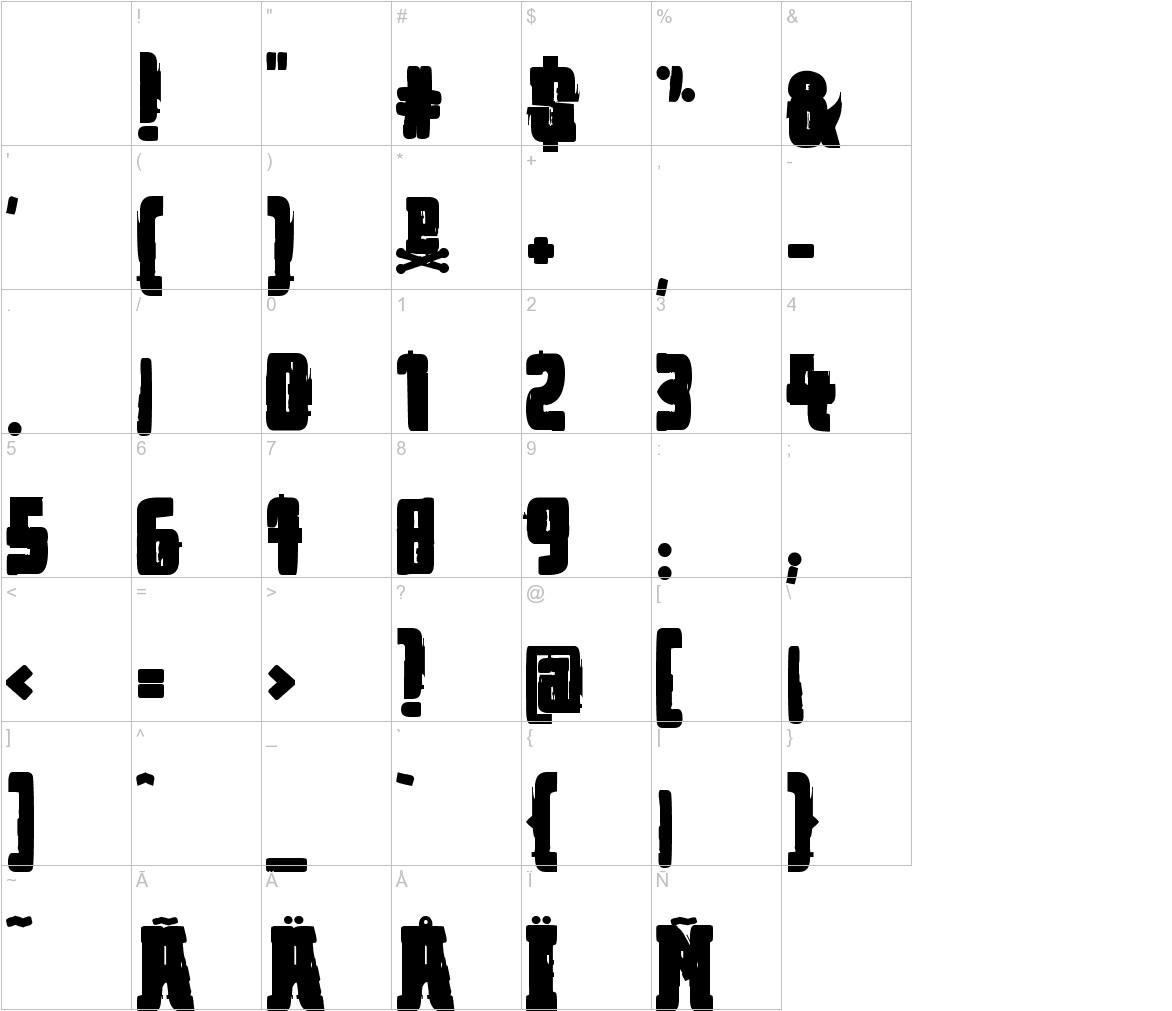 Jeremiah Font | UrbanFonts.com