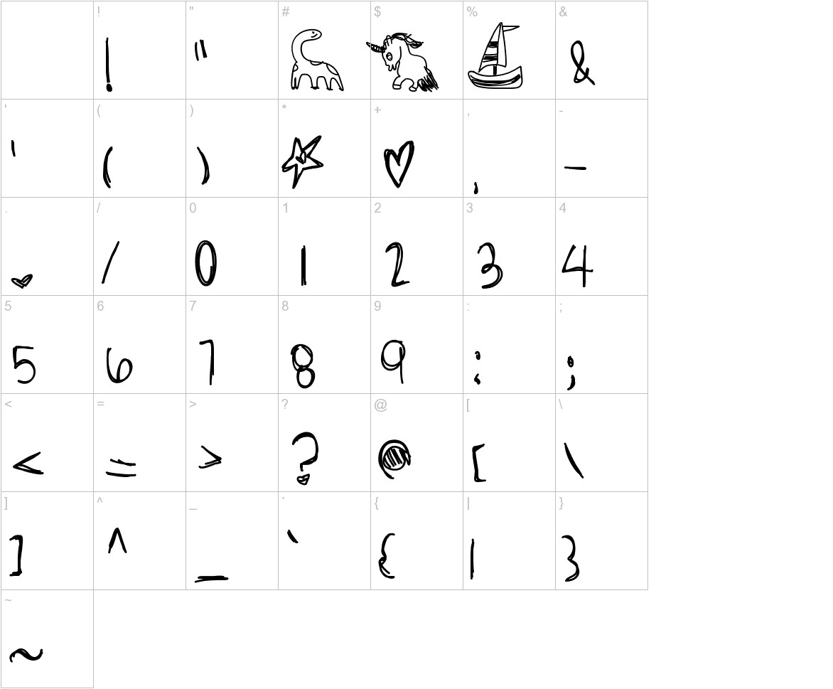 KillahPikaPika Font | UrbanFonts.com