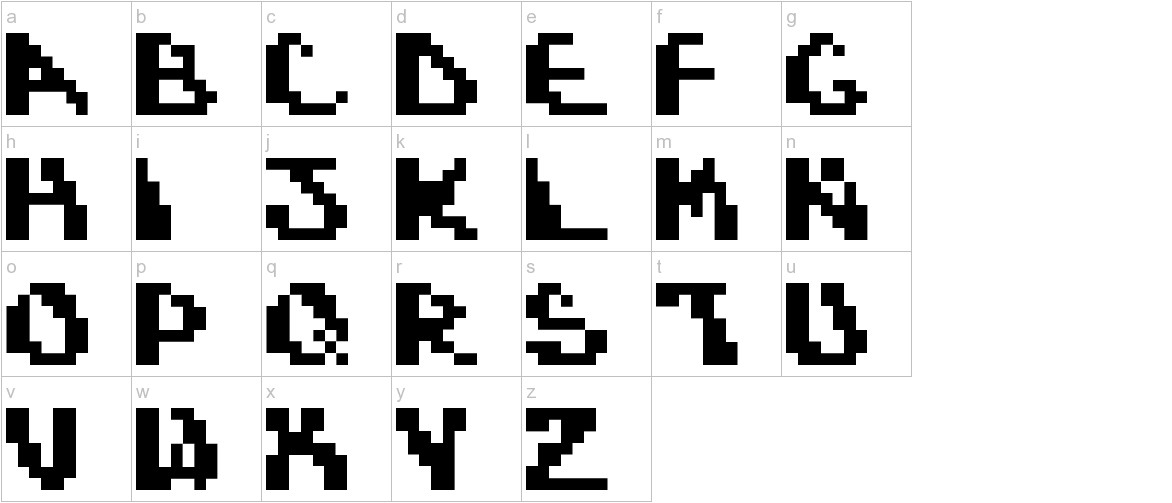 Dynamic Recompilation Font | UrbanFonts.com