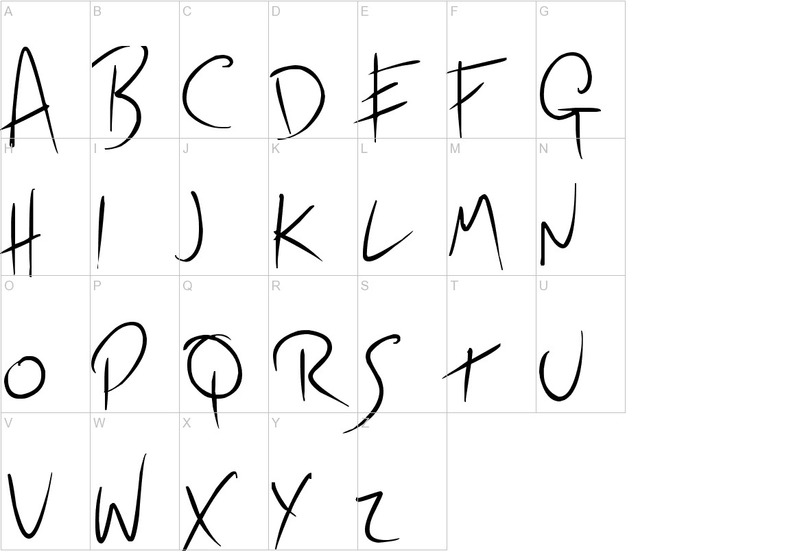 Lazy writer Font | UrbanFonts.com