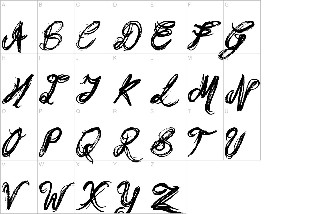 Messy Script Font | UrbanFonts.com