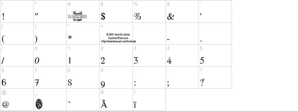 Font Error Font 