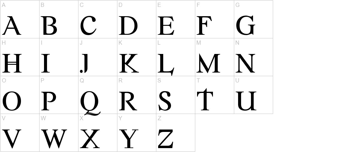 Font Error Uppercase font-error-uppercase