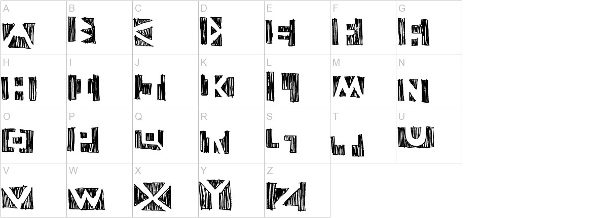 Negative Font | UrbanFonts.com
