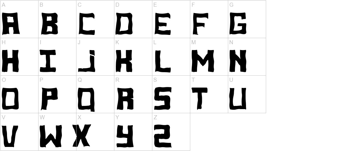 Ghoul Font | UrbanFonts.com