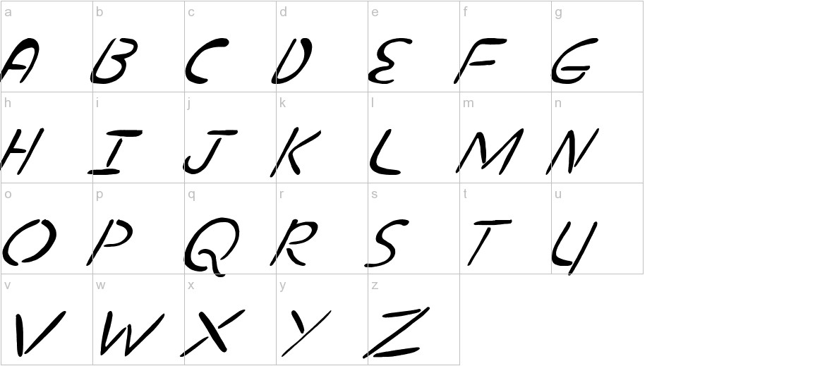 Nuevostencil tilted Font | UrbanFonts.com