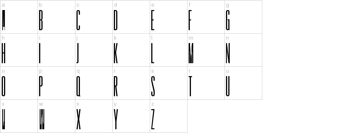 Promenade de la Croisette Font | UrbanFonts.com