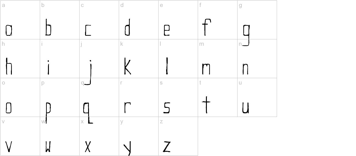 Rat Scratch Tall Font | UrbanFonts.com