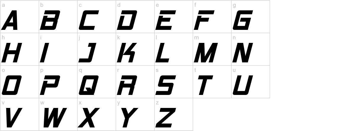 RPM Bold Italic Font | UrbanFonts.com