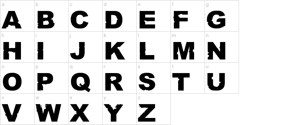 Rust never sleeps Font | UrbanFonts.com