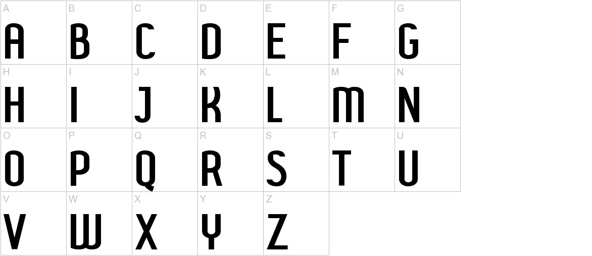 Shift Type Basic Font | UrbanFonts.com