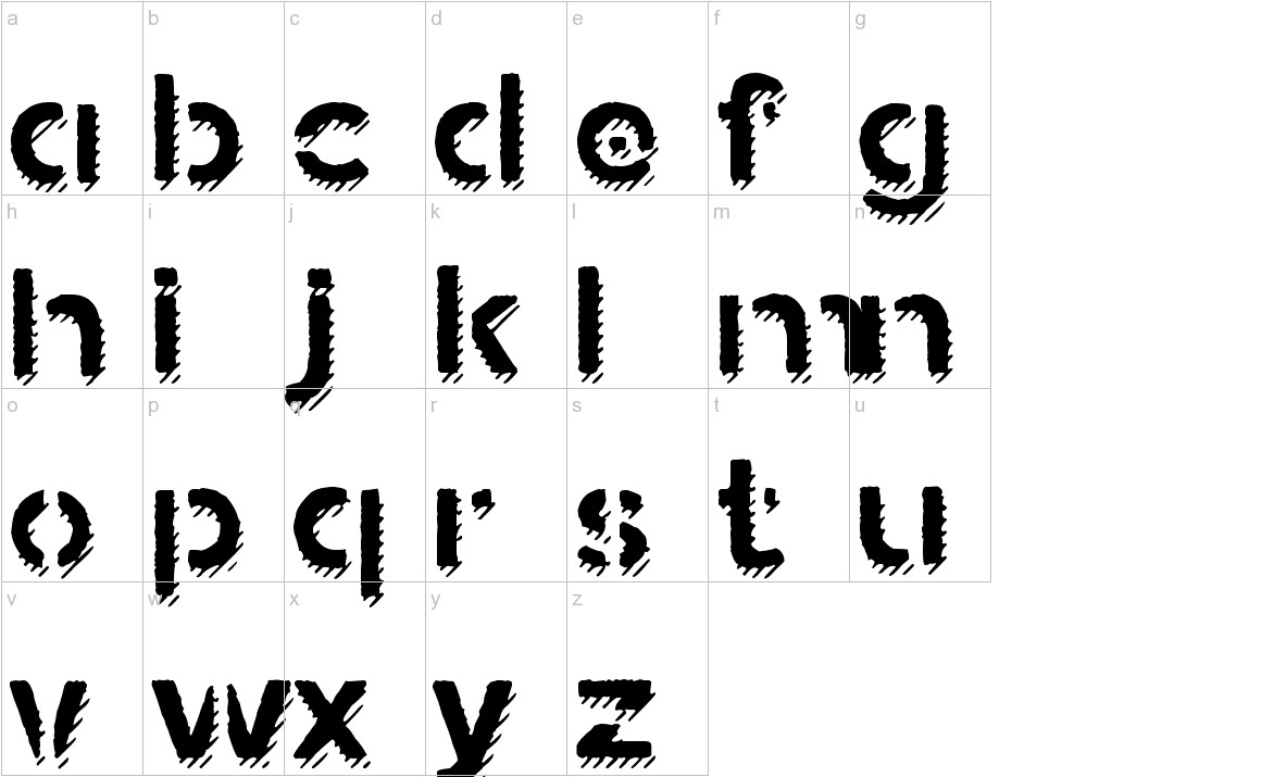 Stamped Navy Font Shadow Font | UrbanFonts.com