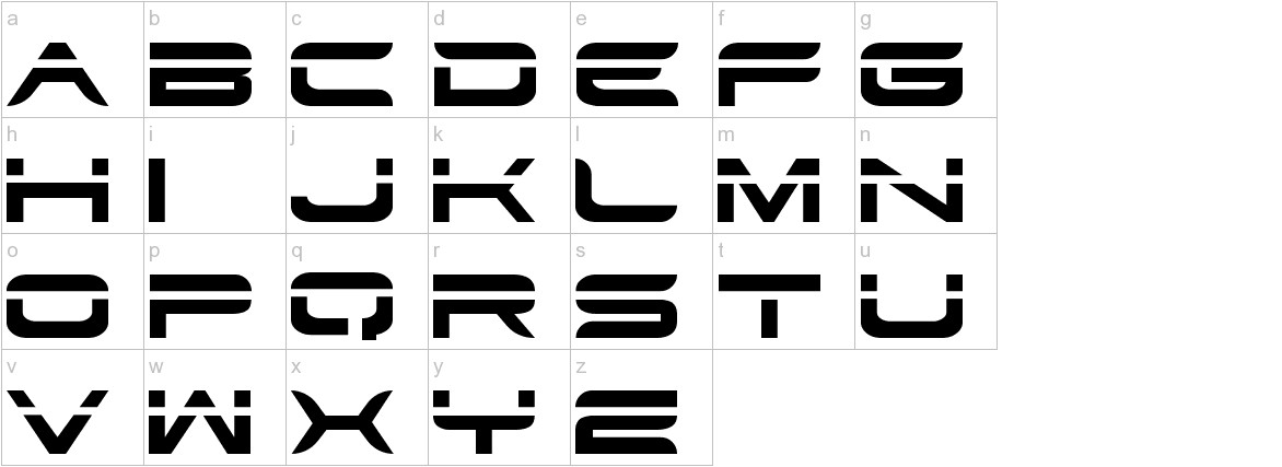 STR Font | UrbanFonts.com