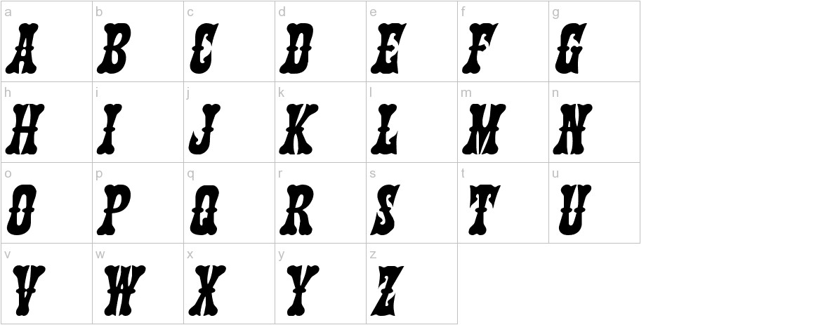 Texas Ranger Italic Font | UrbanFonts.com